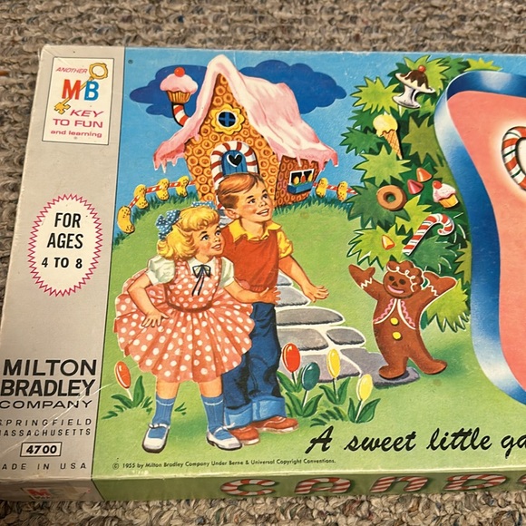 Milton Bradley | Toys | Candy Land A Childs First Game Vintage 962 ...